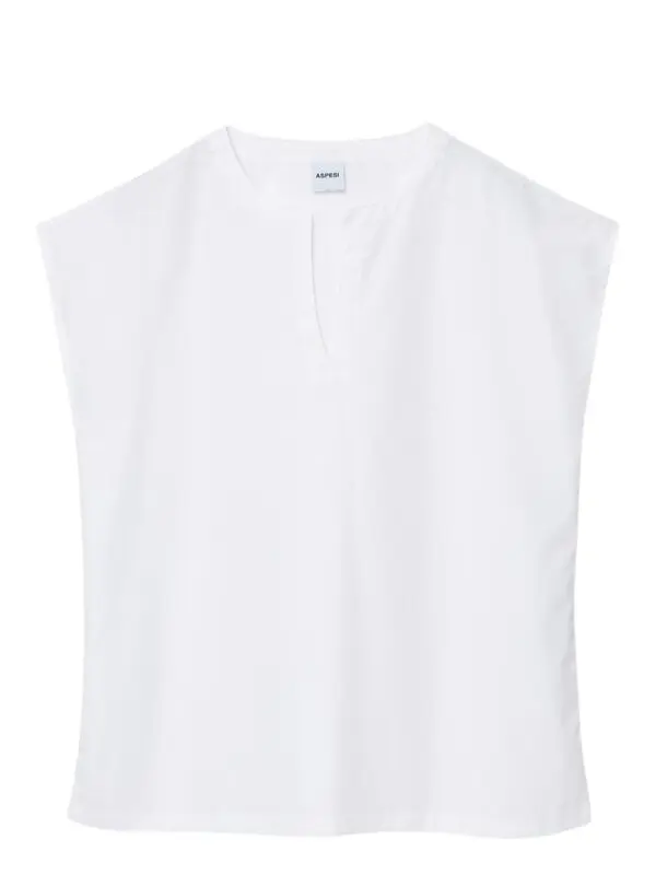 Aspesi V-neck Blouse - White
