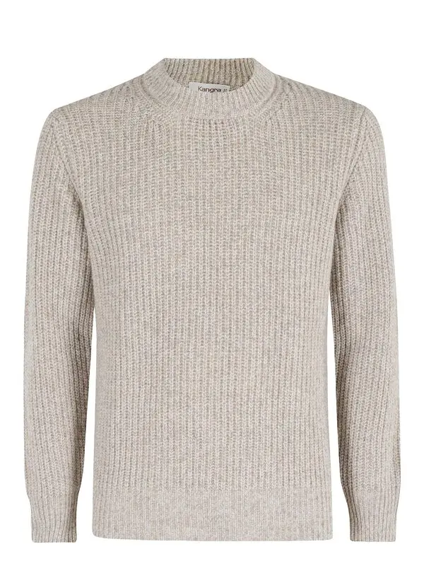 KANGRA Ribbed Sweater - Naturale