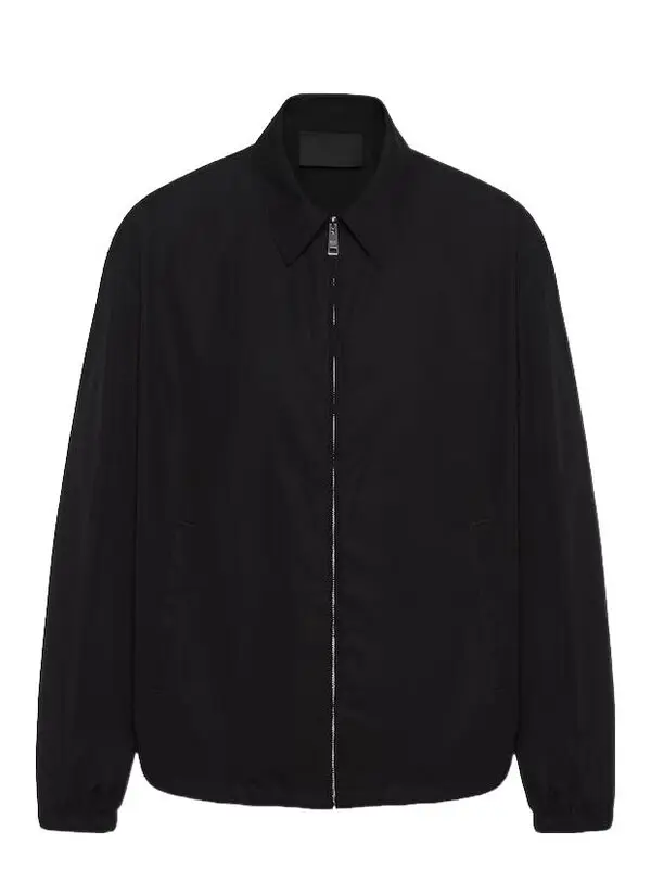 Prada Long-sleeved Zip Jacket - Black