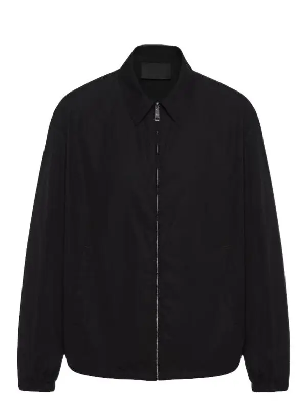 Prada Long-sleeved Zip Jacket - Black