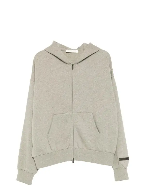 Fear Of God Zip Up Hoodie - Nude