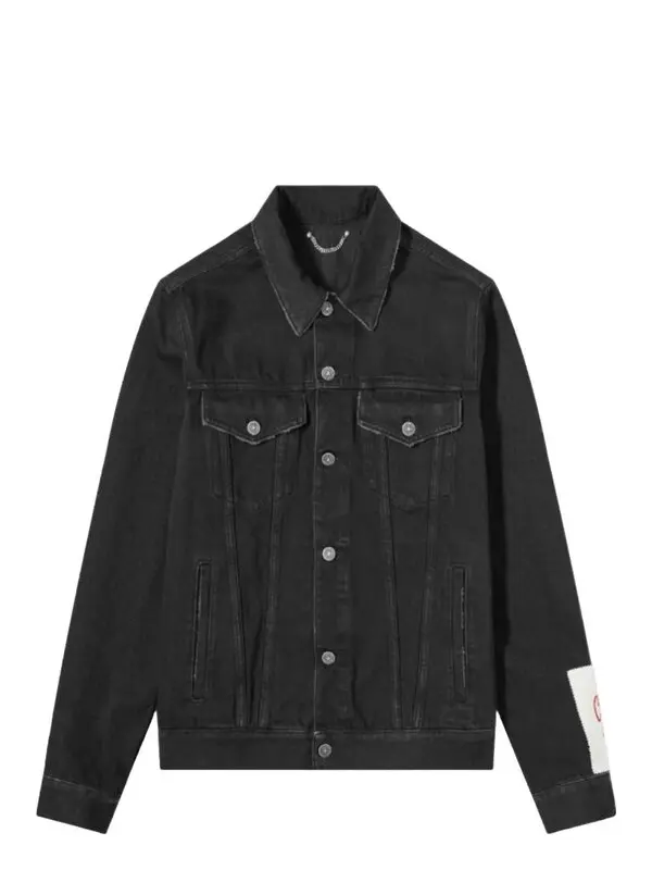 GOLDEN GOOSE Buttoned Denim Jacket - Black