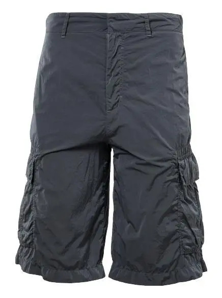 Givenchy Logo Embroidered Cargo Shorts - Gray