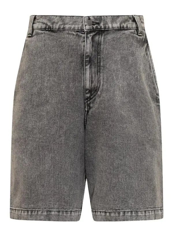 A-COLD-WALL* Logo Denim Shorts - Gray