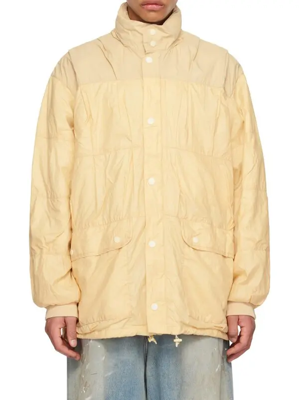 Our Legacy Quilted Nylon Jacket - Yellow