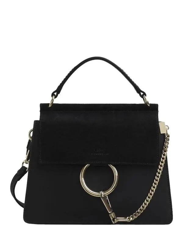 Chloé Faye Top Handle Bag - Black