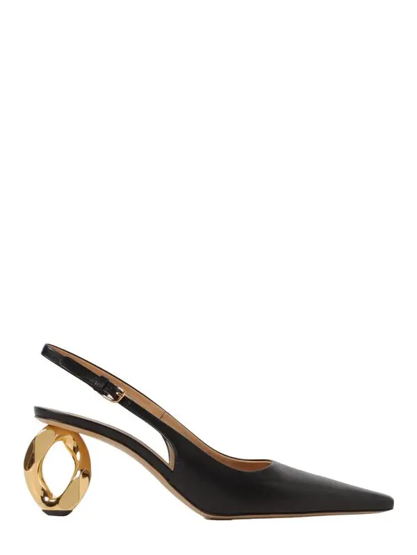 J.W.ANDERSON Open-heeled High Heels - Black