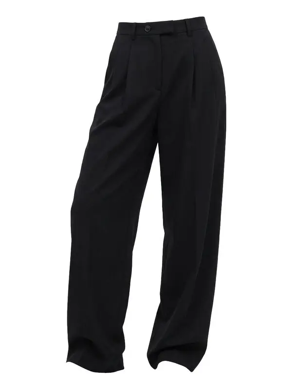 Gucci Tailored Trousers With Elasticated Waist - Black