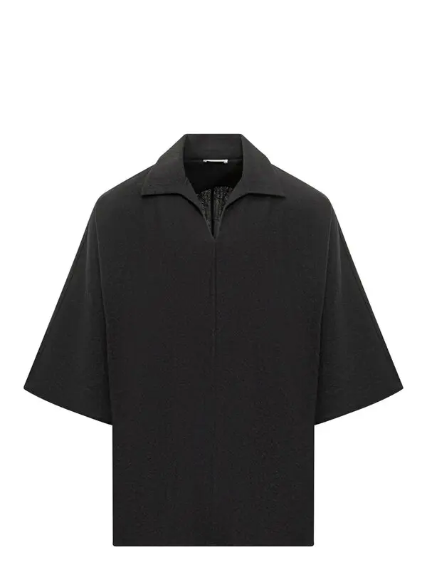 Fear Of God Short Sleeved V-neck Shirt - Black