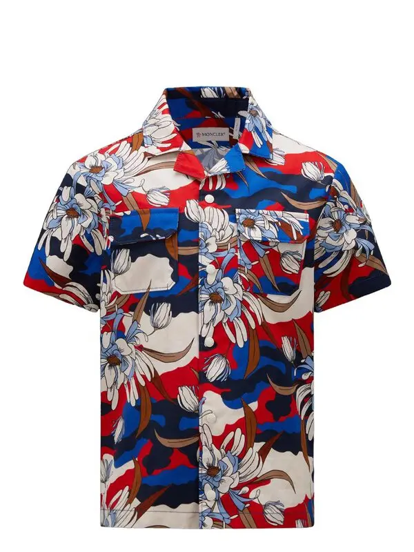 Moncler Floral-printed Buttoned Shirt - Color