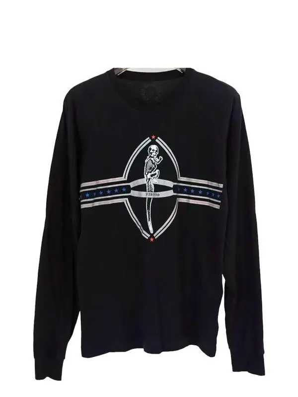 Chrome Hearts Long-sleeved Crewneck Sweatshirt - Black