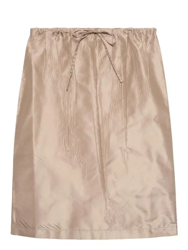 Prada Drawstring Midi Skirt - Cord