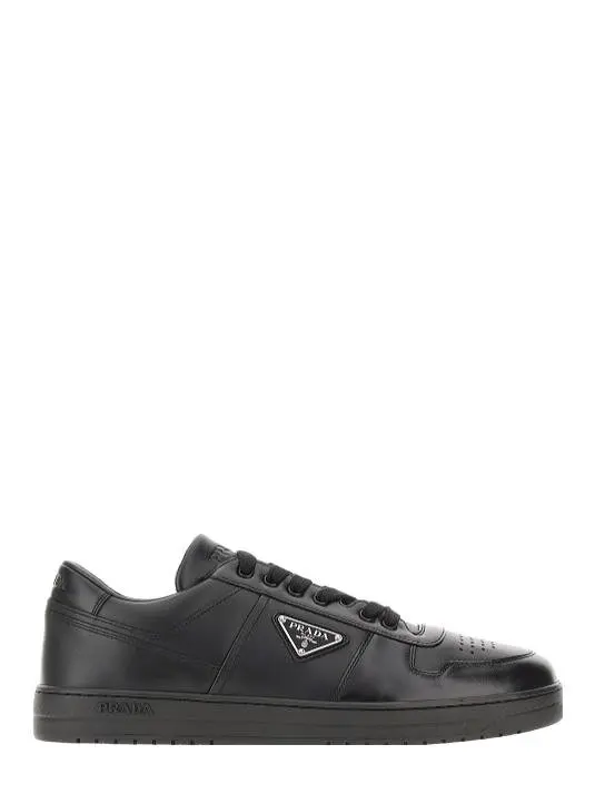 Prada Downtown Lace-up Sneakers - Black
