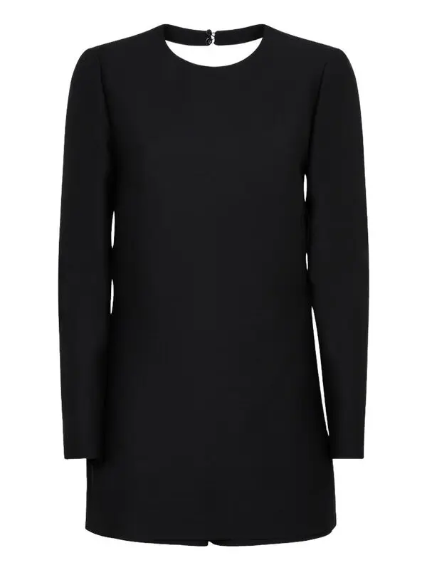 Valentino Garavani Open-back Minidress - Black