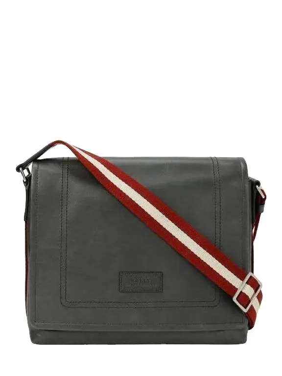 Bally Logo Shoulder Bag - Black