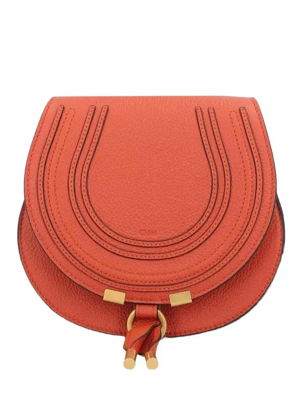 Chloé Marcie Saddle Bag - Red