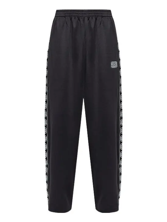Vetements Logo Tape Track Pants - Black