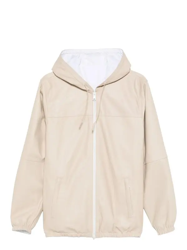P.a.r.o.s.h Mitra Jacket With Drawstring Hood - Sand Beige