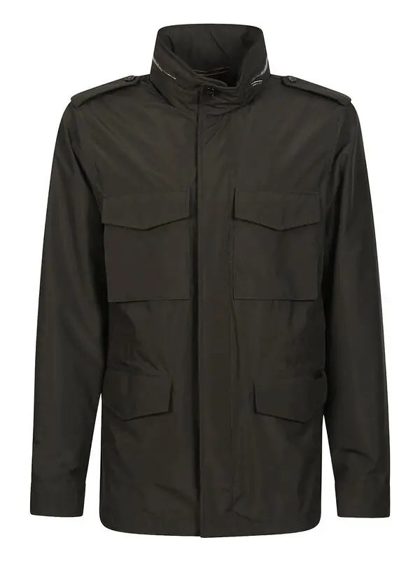 MOORER Denver Field Jacket - Black