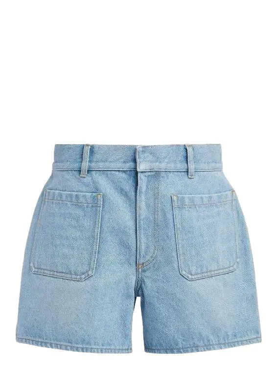 Dior Riviera Denim Shorts - Blue