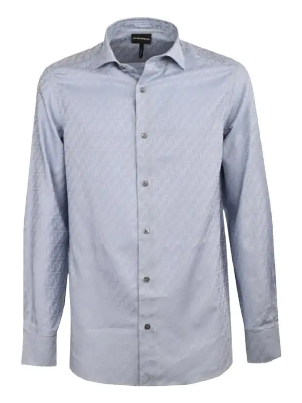 Emporio Armani Cotton Shirt - Blue