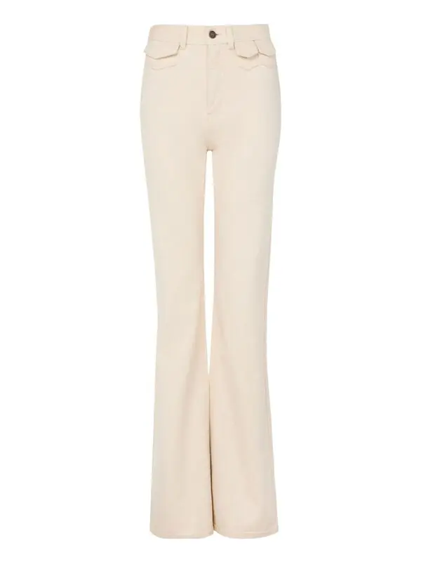 Chloé High-waisted Flared Jeans - No