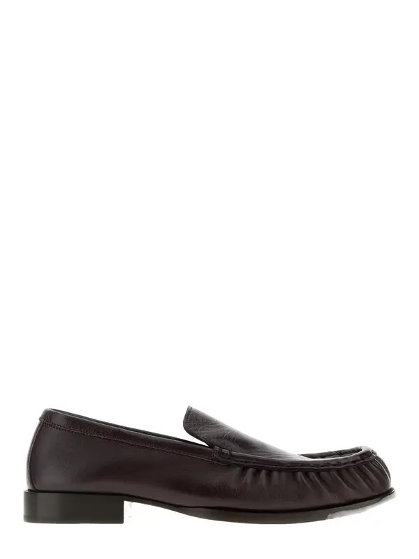 Dries Van Noten Round Toe Loafers - Black
