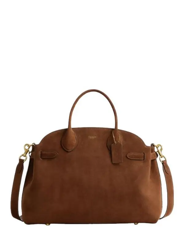 COACH Soft Empire 40 Tote Bag - Warm Brown