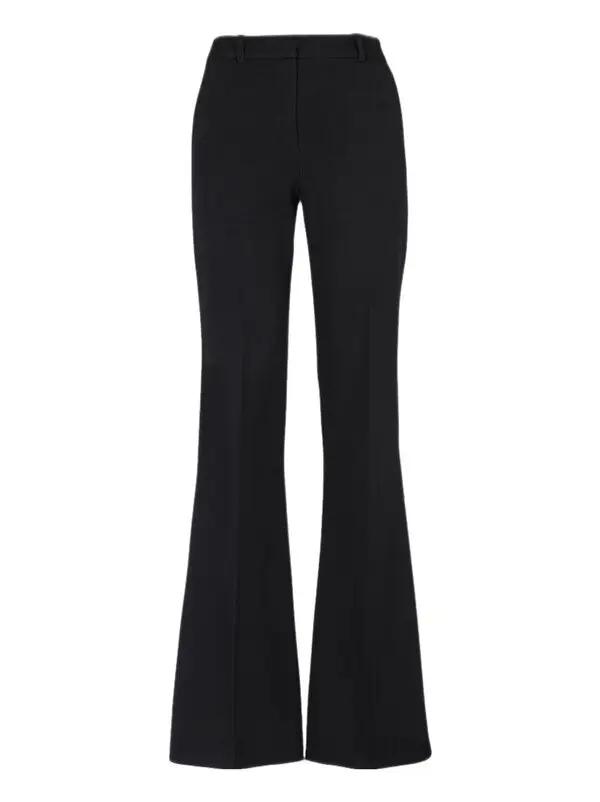 Balmain Flared Trousers - Black