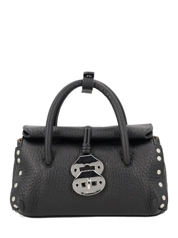 ZANELLATO Textured Mini Shoulder Bag - Black