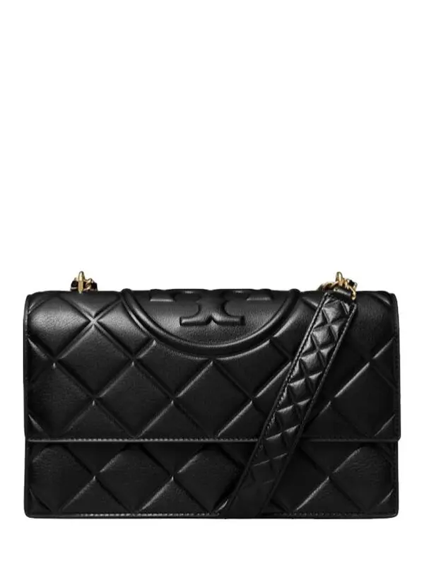 Tory Burch Fleming Shoulder Bag - Black