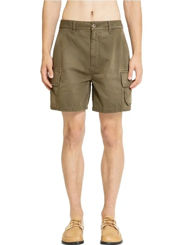 Loewe Cargo Bermuda Shorts - Green