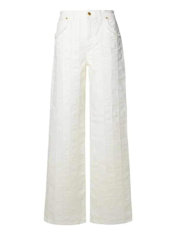 Blumarine Wide-leg Jeans - White