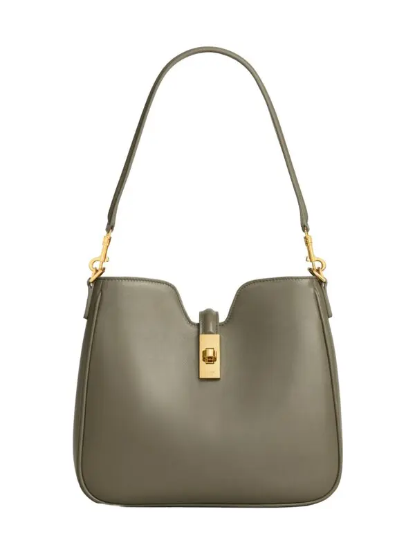 Celine Small Camille 16 Soft Bag In Smooth Calfskin - Golden Khaki