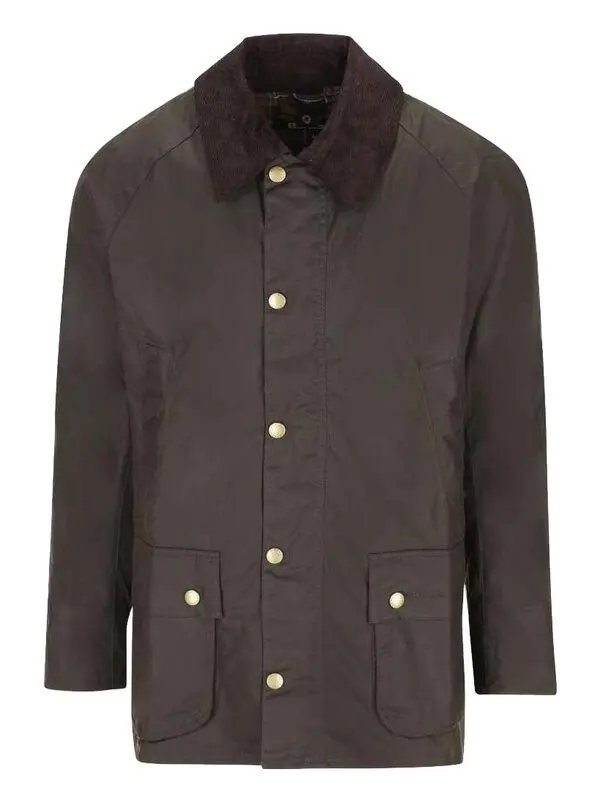 Barbour Ashby Waxed Jacket - Black