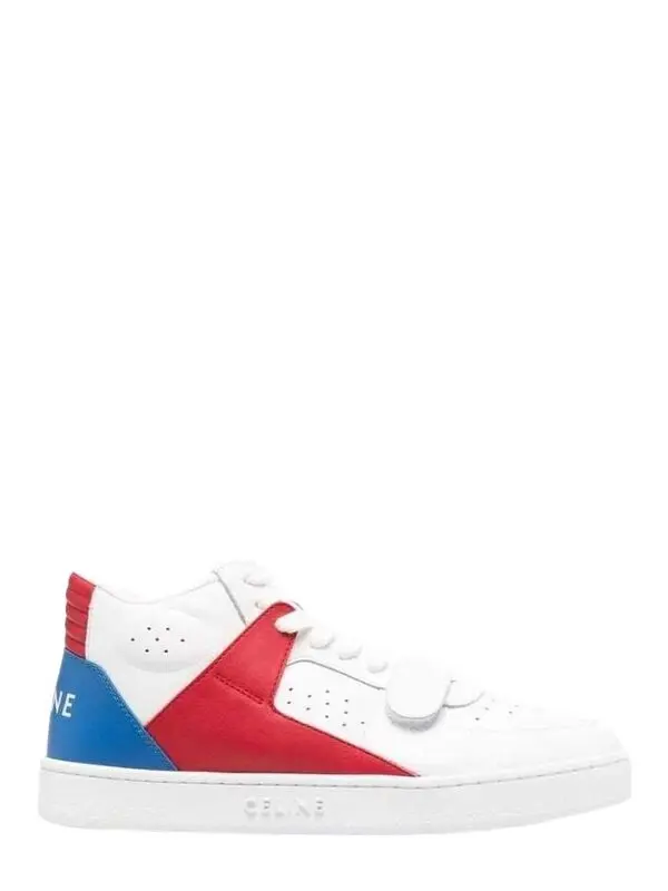 Celine Lace-up Casual Sneakers - White
