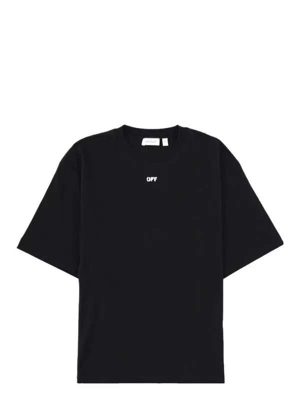 Off-White 3d Spray Arrow Skate Crewneck T-shirt - Black