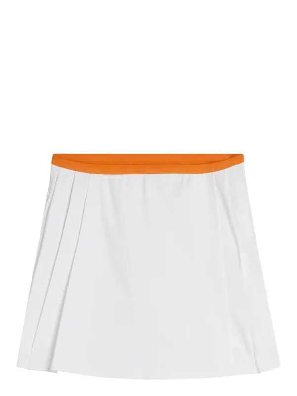 J. Lindeberg Pleated Skirt - White