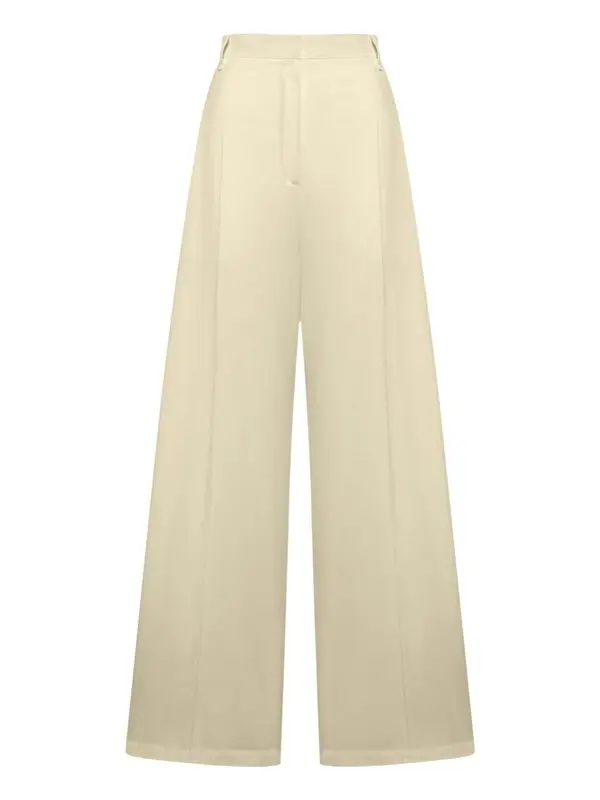 Sportmax High Waist Wide Leg Pants - No