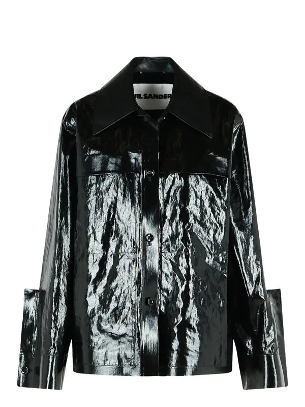 JIL SANDER Buttoned Jacket - Black