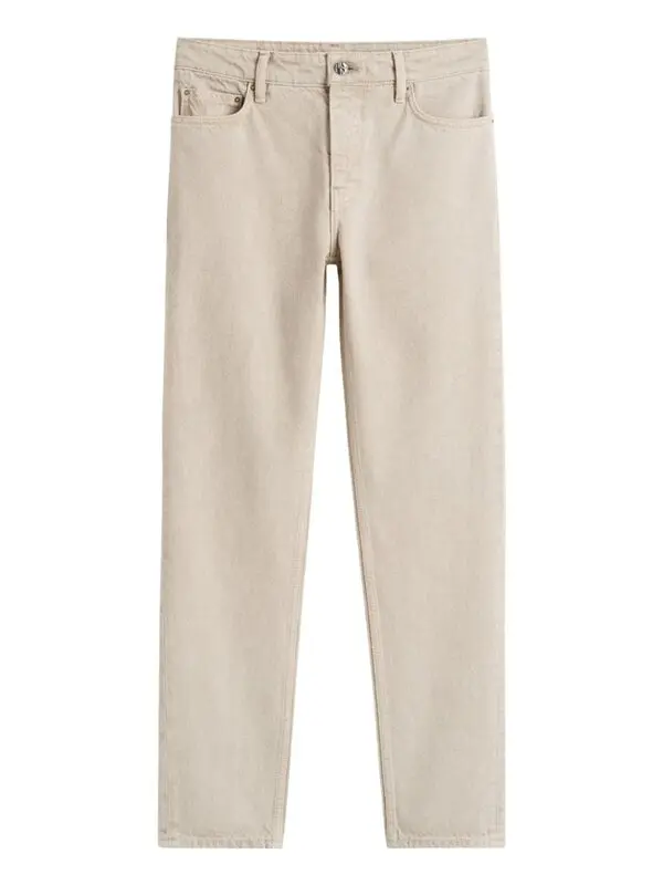 TOTEME Low-rise Tapered Jeans - Smoke