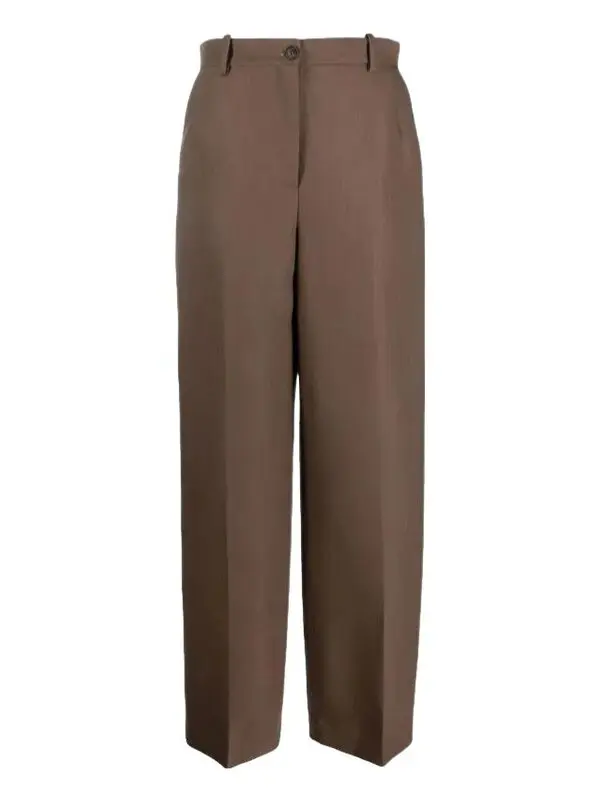 THE ROW Wide-leg Trousers - Brown