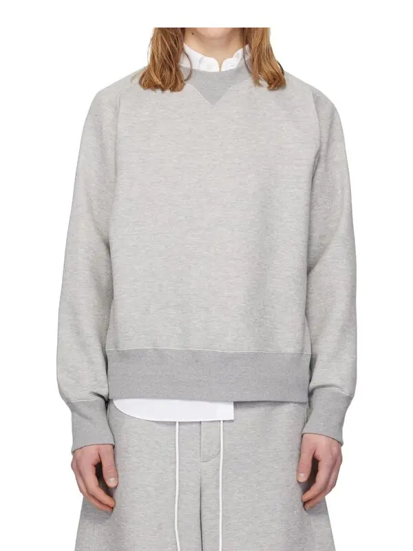 Sacai Sponge Pullover - Grey