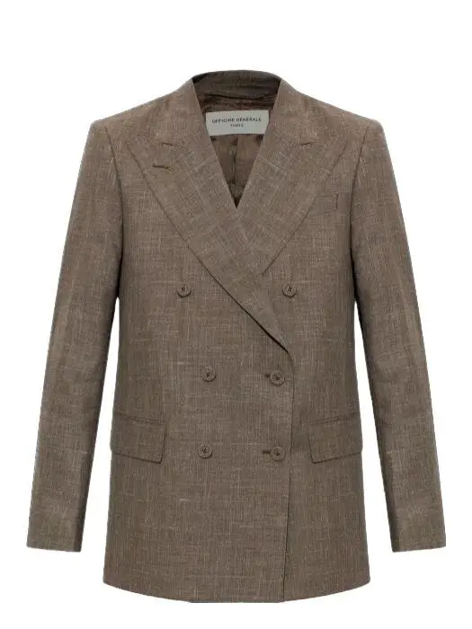 Officine Générale Double-breasted Blazer - No