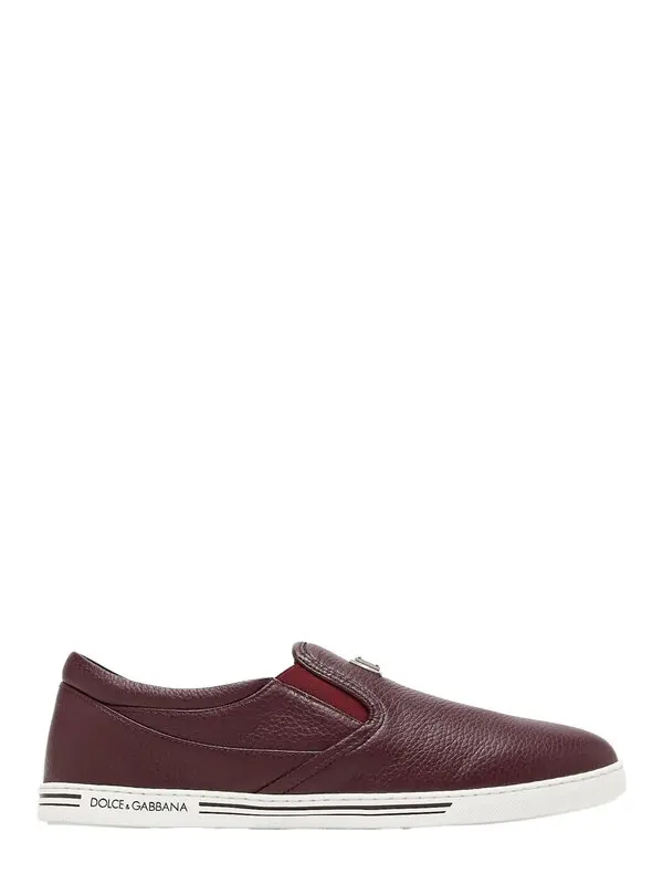 Dolce & Gabbana Saint Tropez Slip-on Sneakers - Red