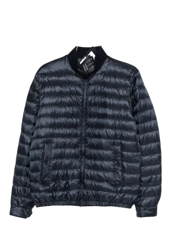 Herno Zip-up Quilted Padded Jacket - Blue