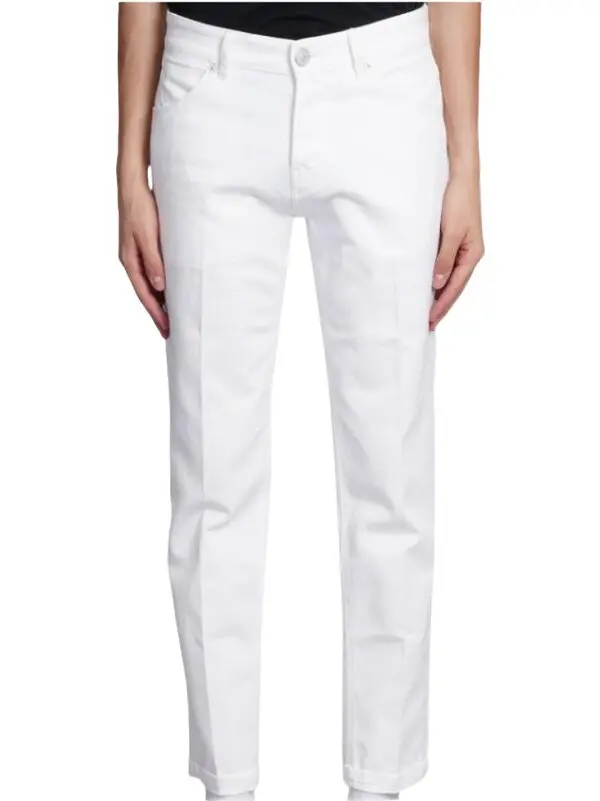 PT TORINO Mid-rise Skinny Jeans - White