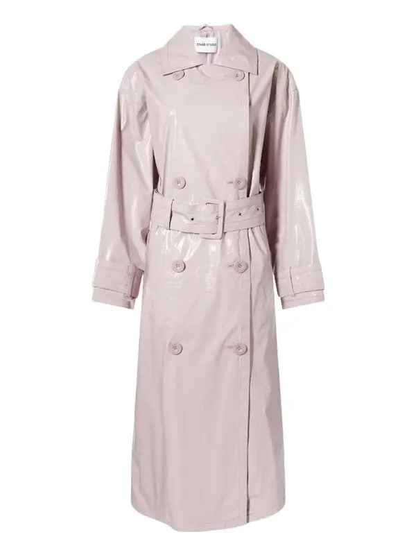 STAND STUDIO Katharina Trench Coat - Pink