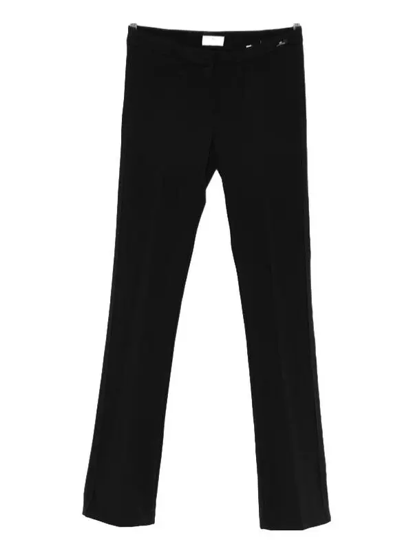 Elisabetta Franchi Flared Trousers - Black