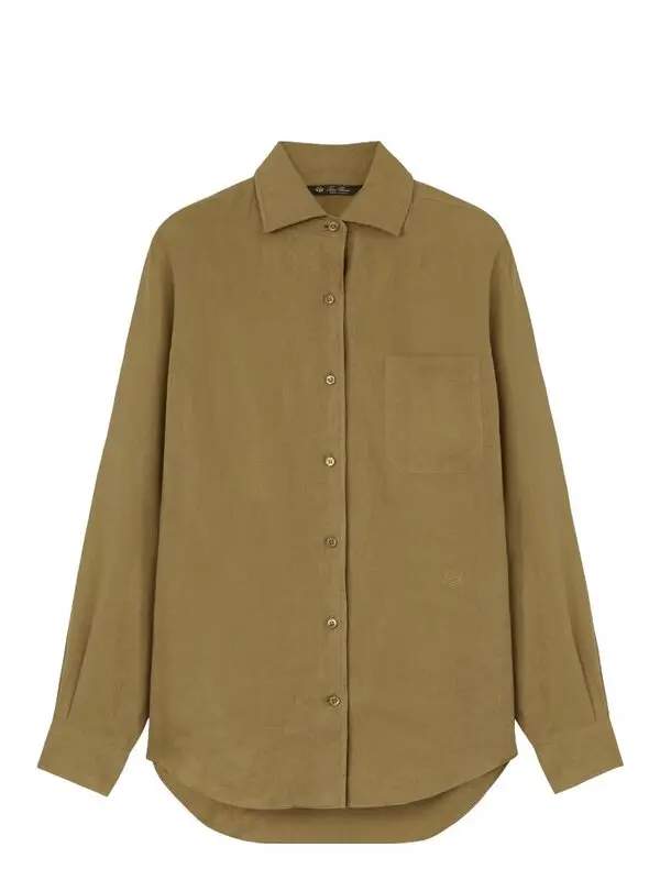 Loro Piana Chest Pocket Shirt - Green